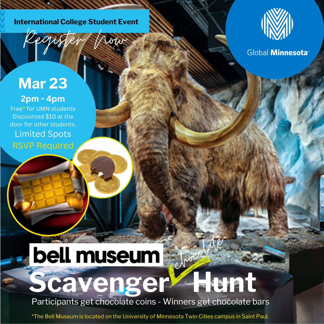 Bell Museum Chocolate Scavenger Hunt – Global Minnesota